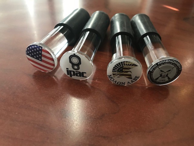 Pistol Gun Display Stand Handgun Display Rod for Safe iPac Decal 3-Pak ...