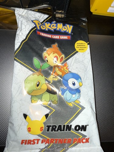 Pokemon First Partner Pack Three 3 Jumbo Cards + 2 TCG Booster Packs ...