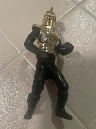 Vintage 1978 Gold Cylon Commander + Battlestar Galactica Figure Robot ...