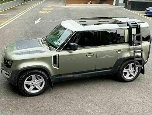 Foldable Liftable Ladder Protective Frame Fits for Land Rover Defender ...