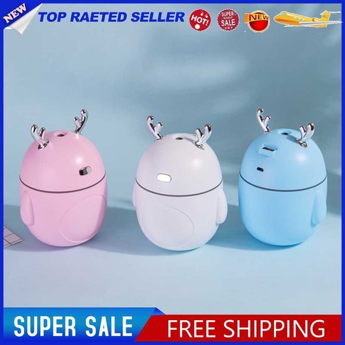 Deer Shape Humidifier Portable Ultrasonic USB Cool Mist Maker Diffuser ...