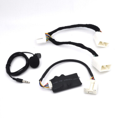 Bluetooth mic Adapter mp3 Aux with splitter cable For Honda Accord ...