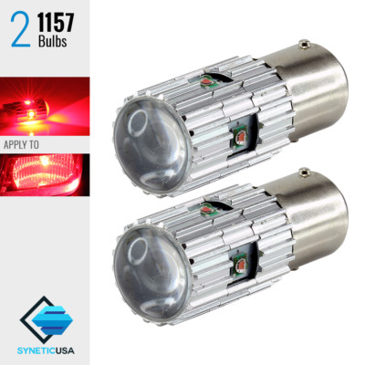 1157/2057 Front Turn Signal Blinker Dual Filament LED Light Pair Bulb ...