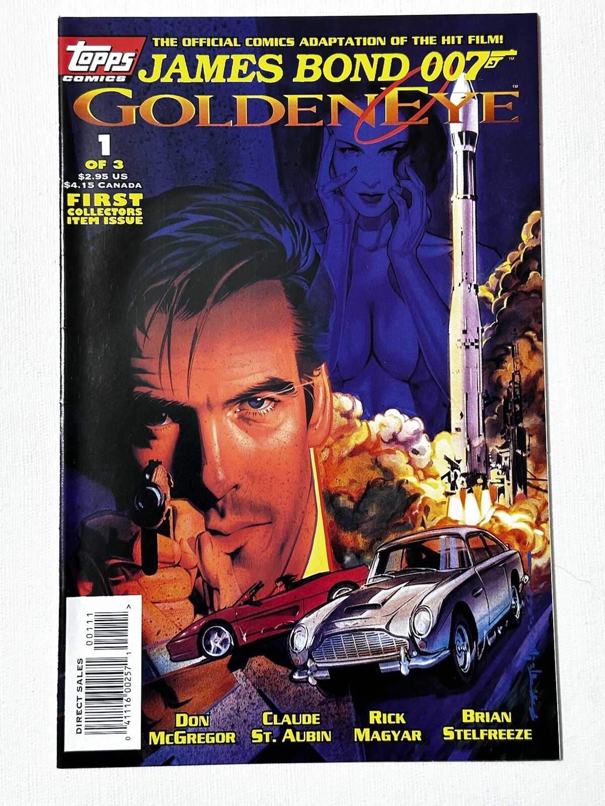 James Bond 007/Goldeneye #1 (Topps 1996) Movie Adaptation NM | eBay