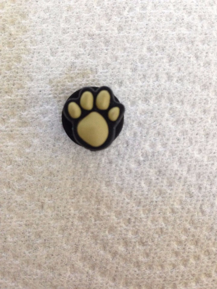 PAW JIBBITZ PAW SHOE CHARMS FIT CROCS PAW PRINT SHOE CHARMS PAW PRINT ...