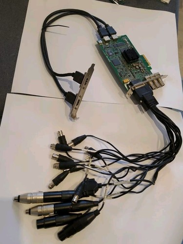Blackmagic Design BMDPCB51 Rev D sdi PCI Acquisition Card + Cables | eBay