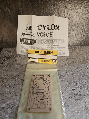 Vintage Cylon Battlestar Galactica Voice Board, Leo Simpson & Gerard ...