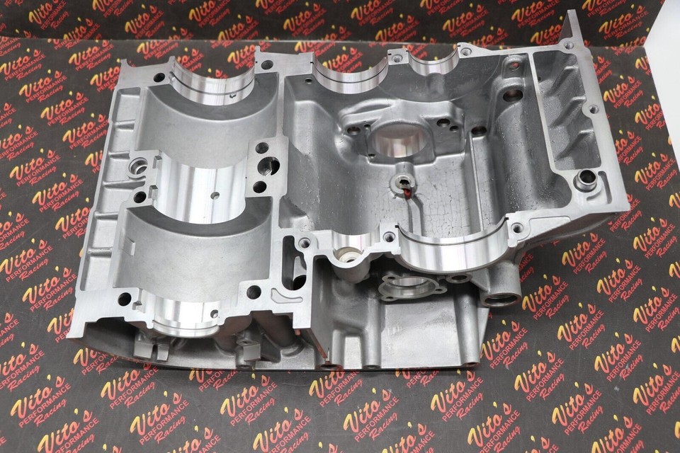 New LOWER BOTTOM Cases Crankcase OEM Factory Engine Motor Yamaha ...