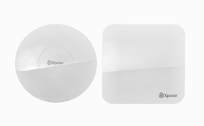 Xpelair Fan Cover Square or Round Replacement Fascia Front - White ...