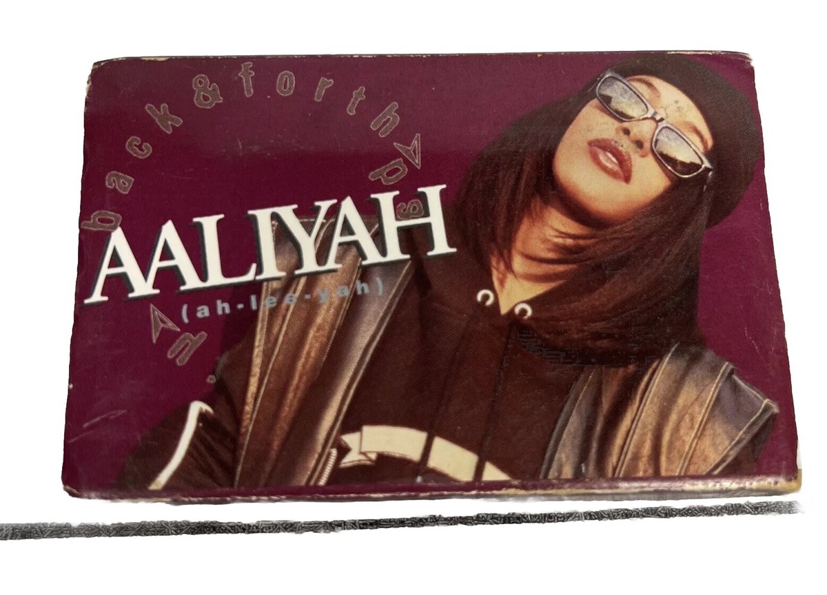 Aaliyah Back And Forth Aaliyah Back Forth Album Cover T Shirt Black