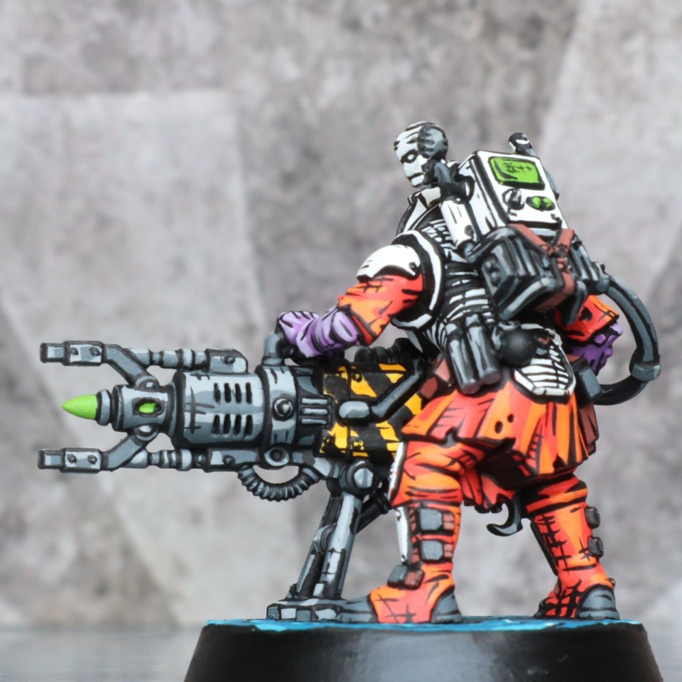 Warhammer Genestealer Cult Wyrmblade Kill Team - Comic book style ...