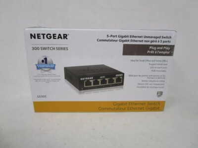 Netgear 300 Switch Series GS305 Gigabit Ethernet Switch GS305 | eBay