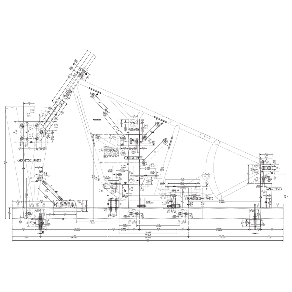 Custom Chopper Blueprints - Master Set - All 22 Prints | eBay