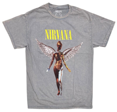 Nirvana Official Merchdise Utero Angel Distressed Vintage Nirvana Official Merchdise Utero Angel Distressed Vintage