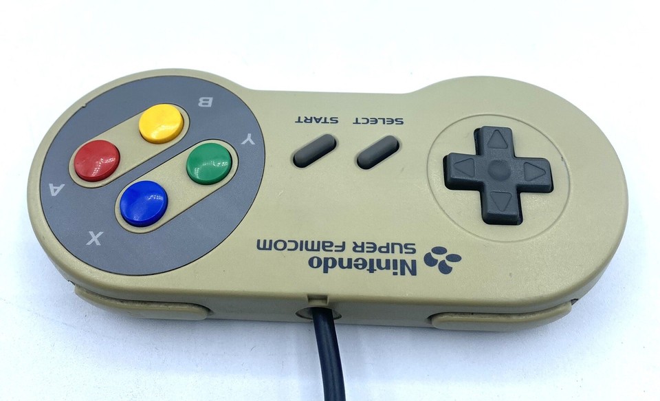Authentic Super Famicom Controller SNES Controller Yellowed OEM ...