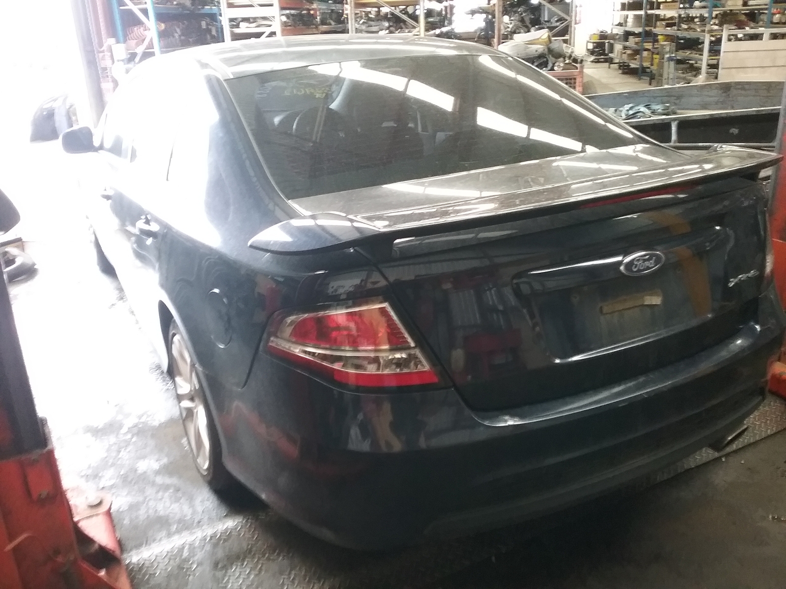 FORD FG FALCON XR6 DOOR TRIM / CARD PASSENGER REAR BLACK CLOTH | eBay