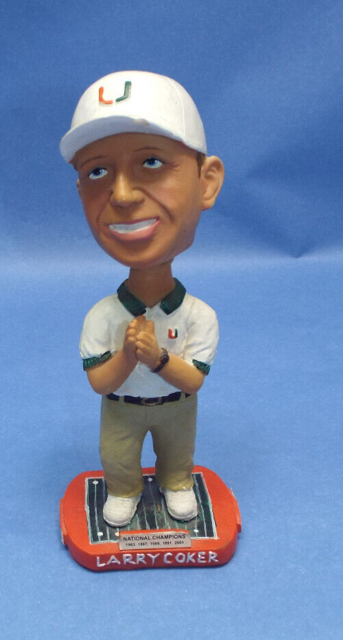 Larry Coker University Miami Hurricanes Football Coach Limited ...