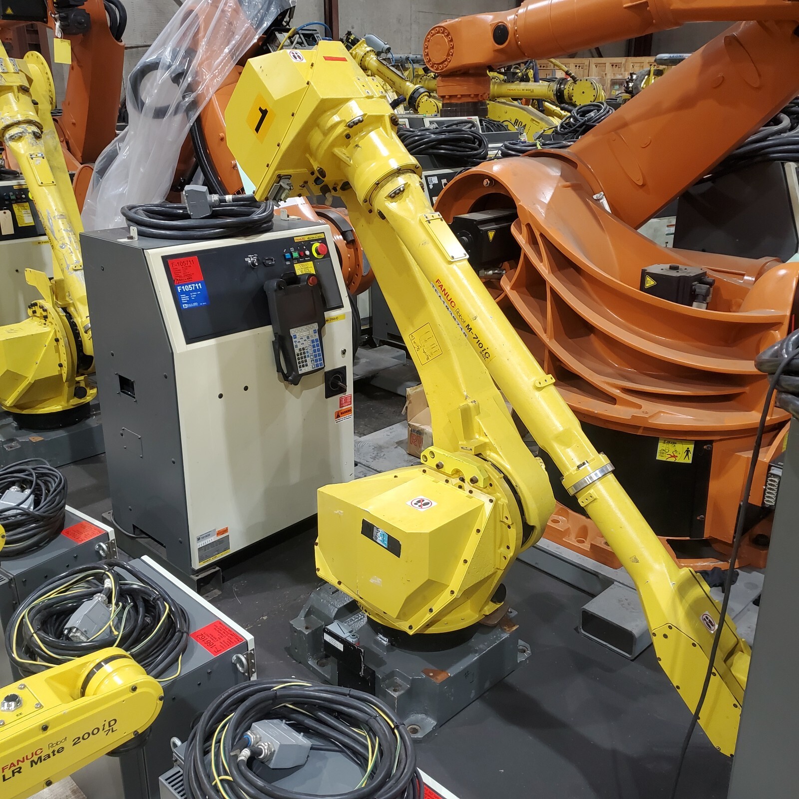 FANUC M-710iC 20L Robot Complete w/ R30iA Controller - TESTED! | eBay