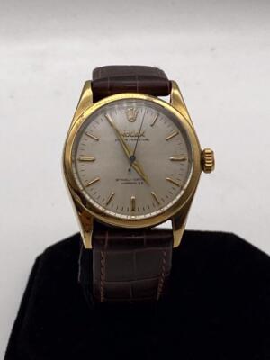 ROLEX OYSTER PERPETUAL 6634 GOLD CAPPED 34mm AUTOMATIC WATCH. | eBay