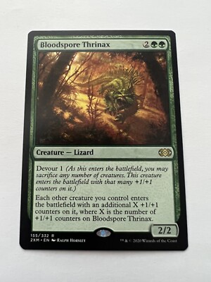 Bloodspore Thrinax MTG: Double Masters Pack Fresh | eBay