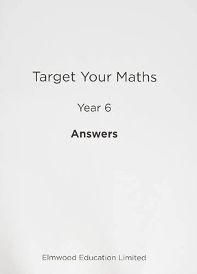 Target Your Maths Year 6 Answer Book the New | eBay UK