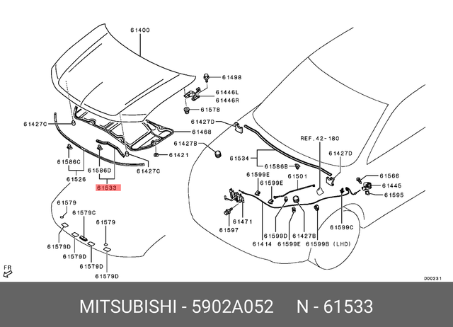 mitsubishi 5902a052 online kaufen | eBay