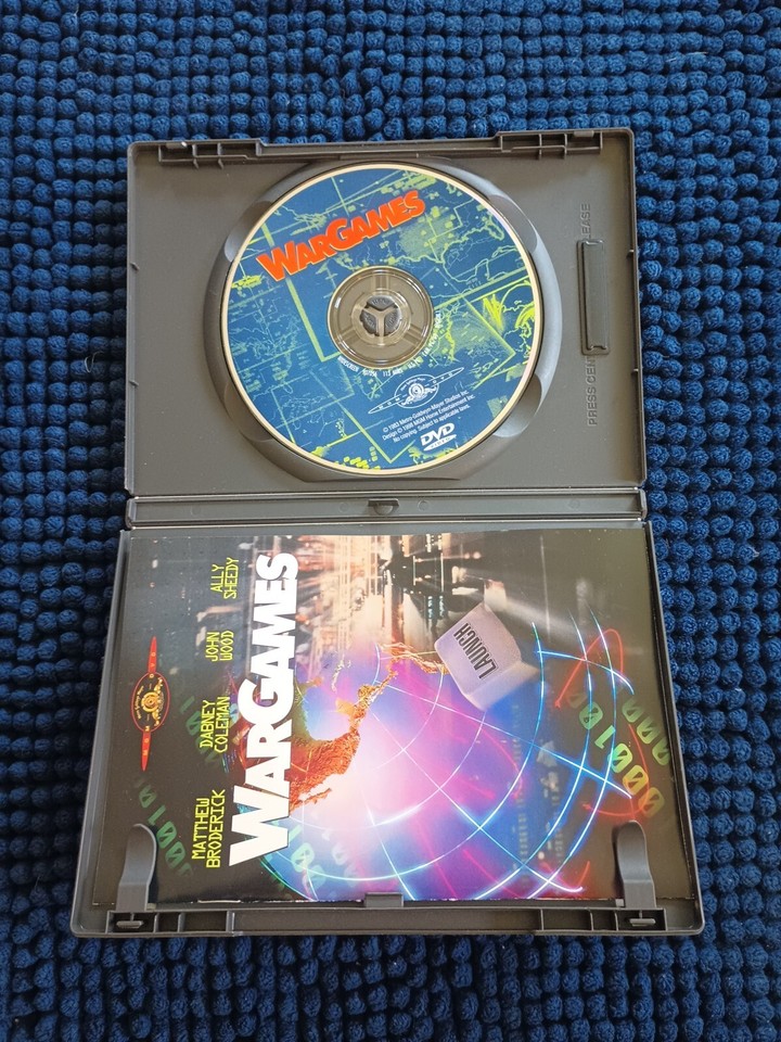 WarGames (DVD, 1983) Matthew Broderick, Alley Sheedy, John Wood ...