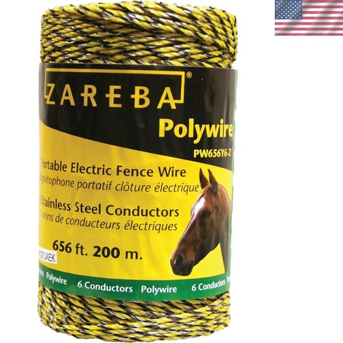 Versatile 200-Meter Polywire Rope with 6 Conductors - Rust-Resistant ...