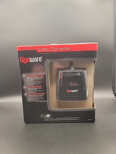Gigaware VHS-to-DVD Converter 25-1141 -Brand New - Open Box 40293374341 ...