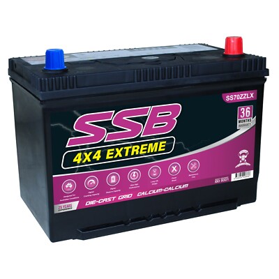 12V 1000CCA CALCIUM BATTERY MAINTENANCE FREE CARAVAN 4WD TRUCK N70ZZL ...