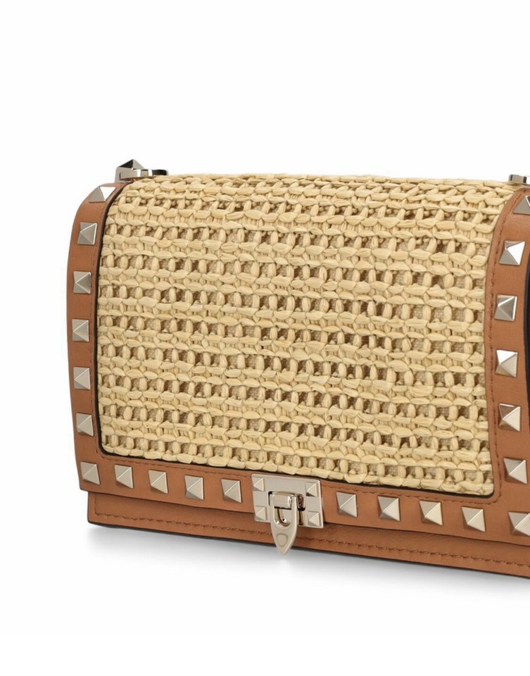 Valentino Raffia Bag Wallet On Chain! New With Tags (Retails $1500) | eBay