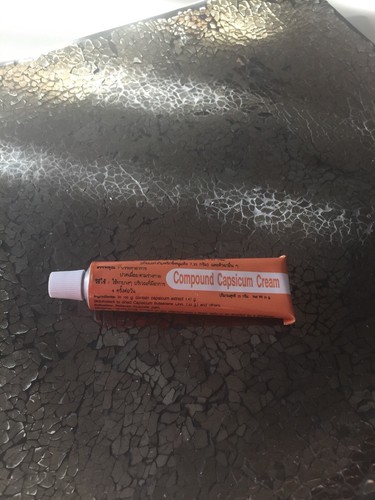 25g Tube Compound Capsicum Cream Capsaicin Arthritis Aches Joint Pain ...