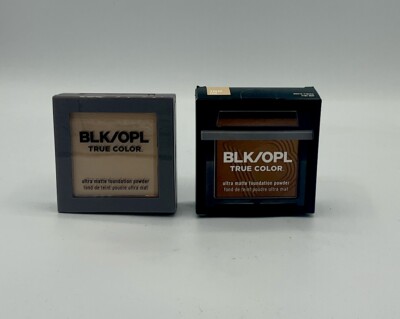 BLK/OPL True Color Ultra Matte Foundation Powder Lot Of Two, Color ...