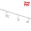 Robus Acorn WHITE Ceiling Track light KIT - For Kitchens etc - R888GZ3 ...