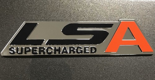 LSA Emblem LSA Badge SUPERCHARGED Emblem LSA Swap Supercharged ZL1 CTS ...