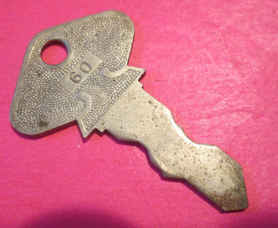 Vintage Antique AUTOMOBILE Model T Ford or A Ignition Key # 60 Logo Car ...