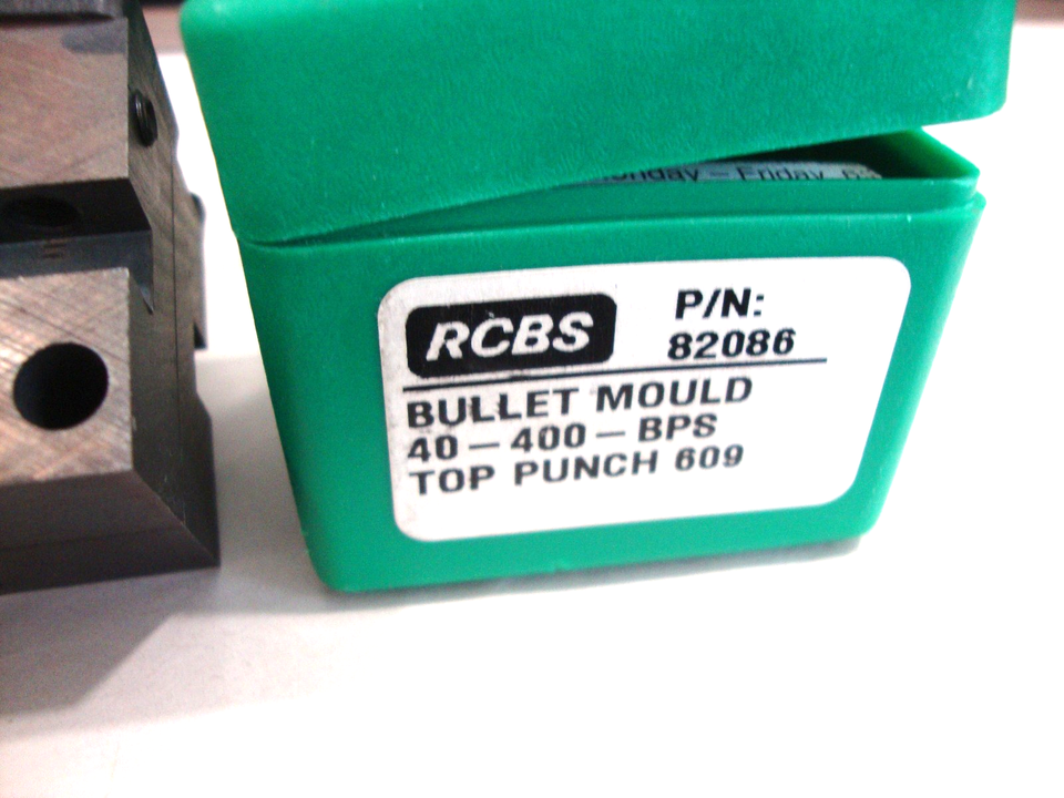 NIB RCBS 40-400-BPS BULLET MOULD/MOLD BLOCKS, VINTAGE RELOADING FOR ...
