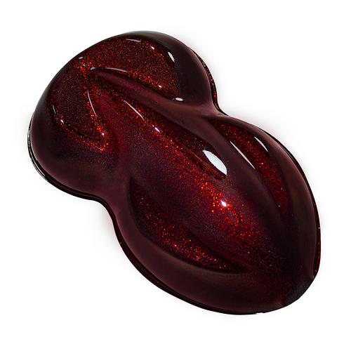 Candy Flake Apple Red over Black Base Complete Gallon Kit | eBay