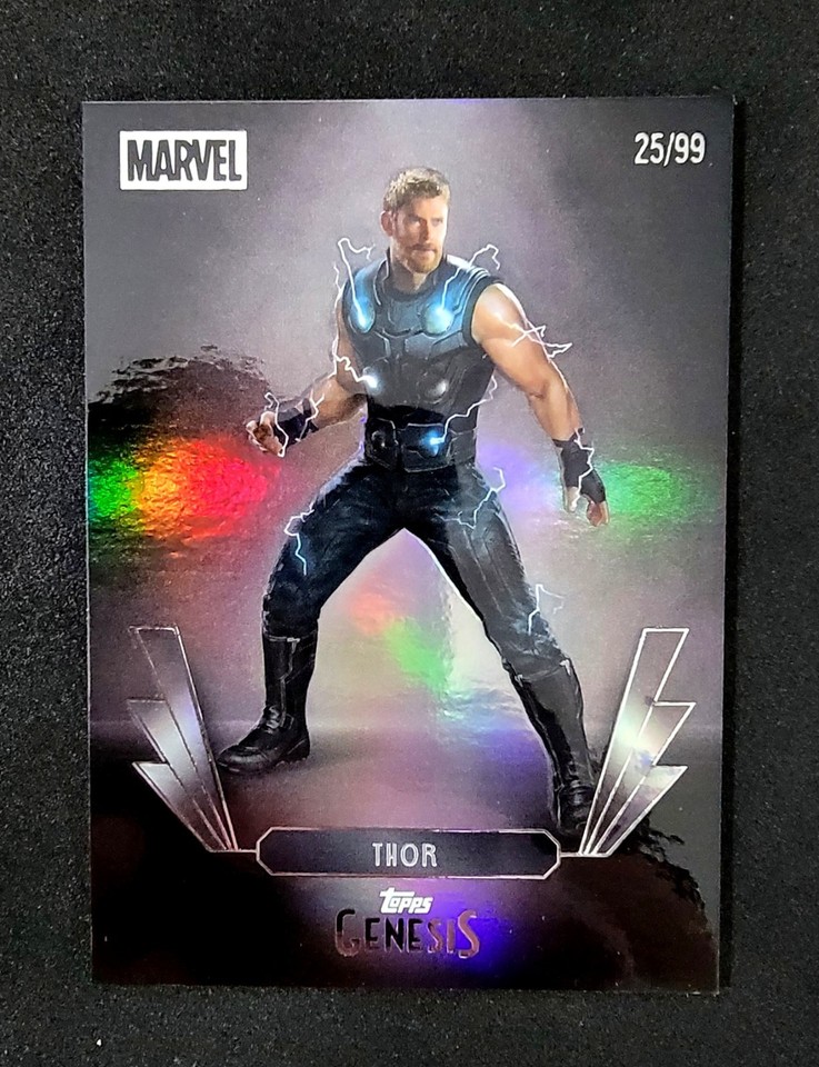 2025 Topps Disney Genesis Thor /99 | eBay