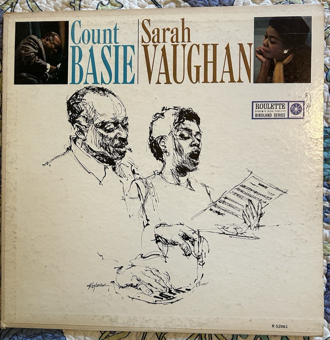 Count Basie /Sarah Vaughan-1966 Reissue LP-Roulette SR 52061, VG+/VG | eBay