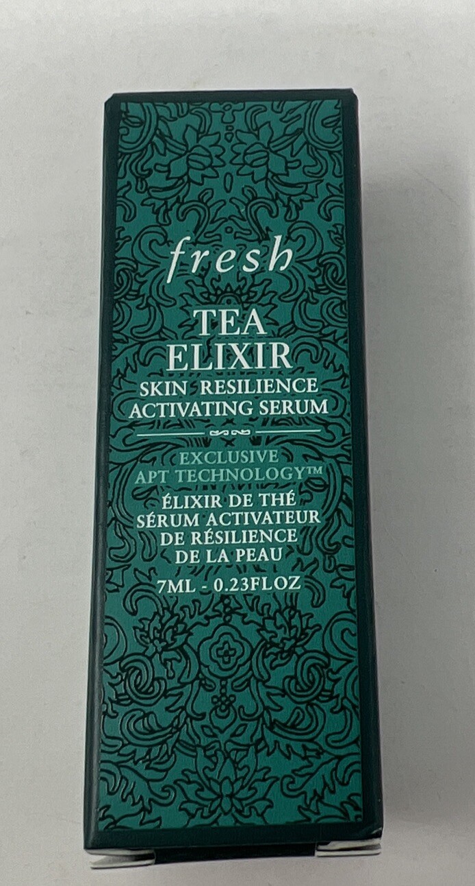4x Fresh Tea Elixir Skin Resilience Activating Serum Travel Size 7ml ...