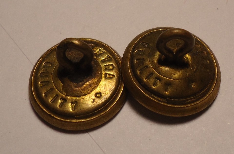 pair HARD TO FIND Antique Uniform Cuff Buttons Philadelphia Electric ...