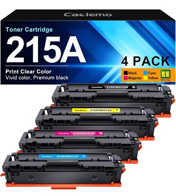 215a Toner Cartridges 4 Pack Replacement for HP W2310A W2313A M155a ...