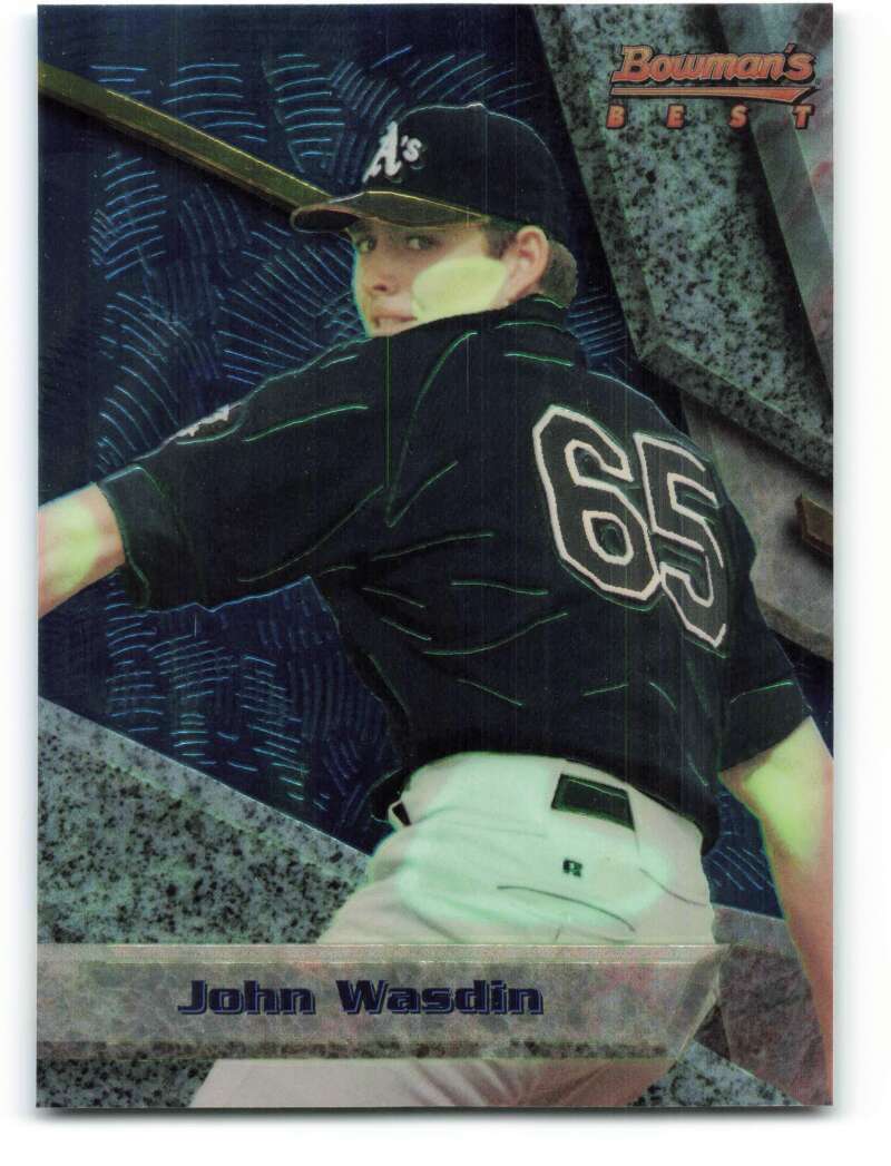 1994 Bowman's Best #B49 John Wasdin NM-MT RC Rookie Athletics | eBay