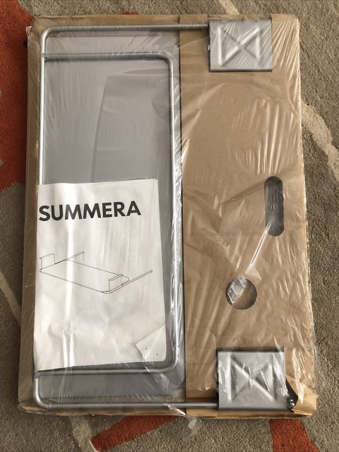 IKEA SummerA Gray Metal Sliding Pull-out Keyboard Shelf 10035 for sale ...