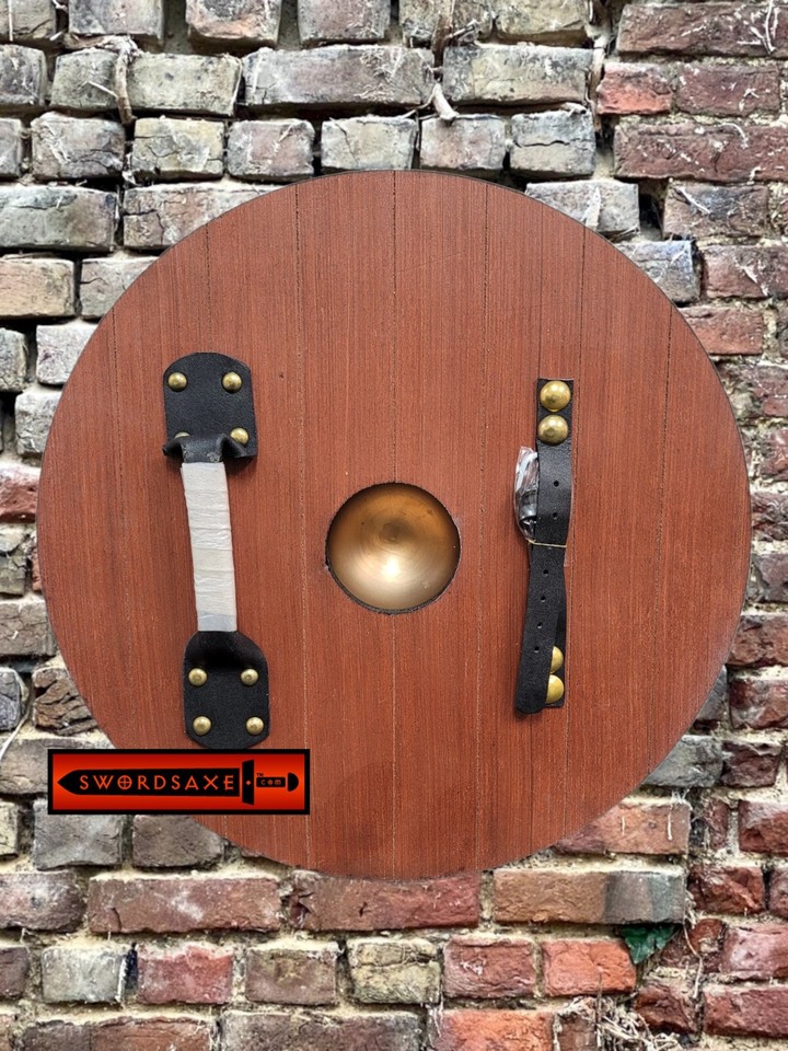 Nordic Metallic Gold Spiral Medieval Norse Historical Wooden Viking ...