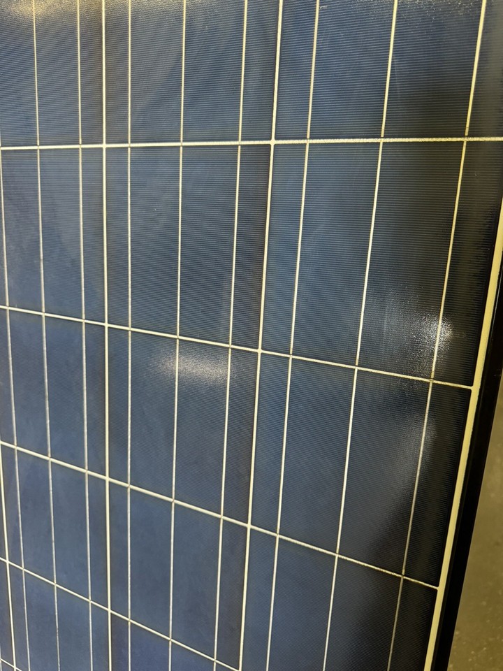 Test used solar panel 260 watt BLACK FRAME REC | eBay