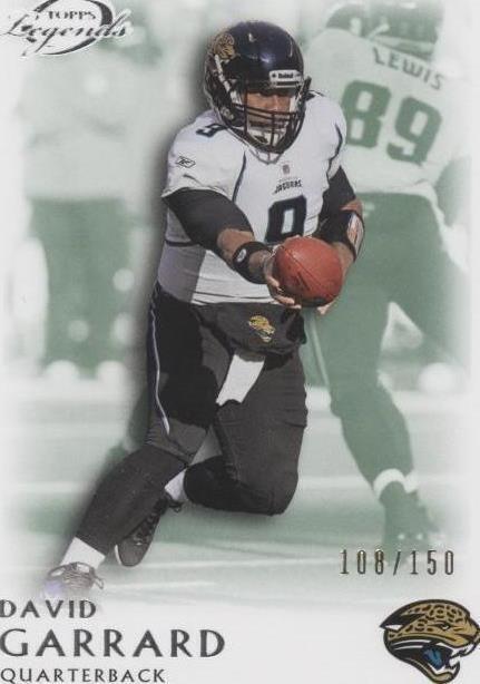 2011 Topps Gridiron Legends - David Garrard #155 Green /150 for sale ...