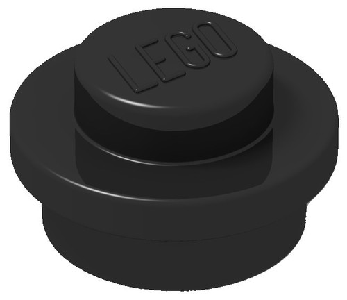 ☀️Lego 1x1 BLACK Round Plates x100 Dots Stud Part Piece Bulk lot Legos ...