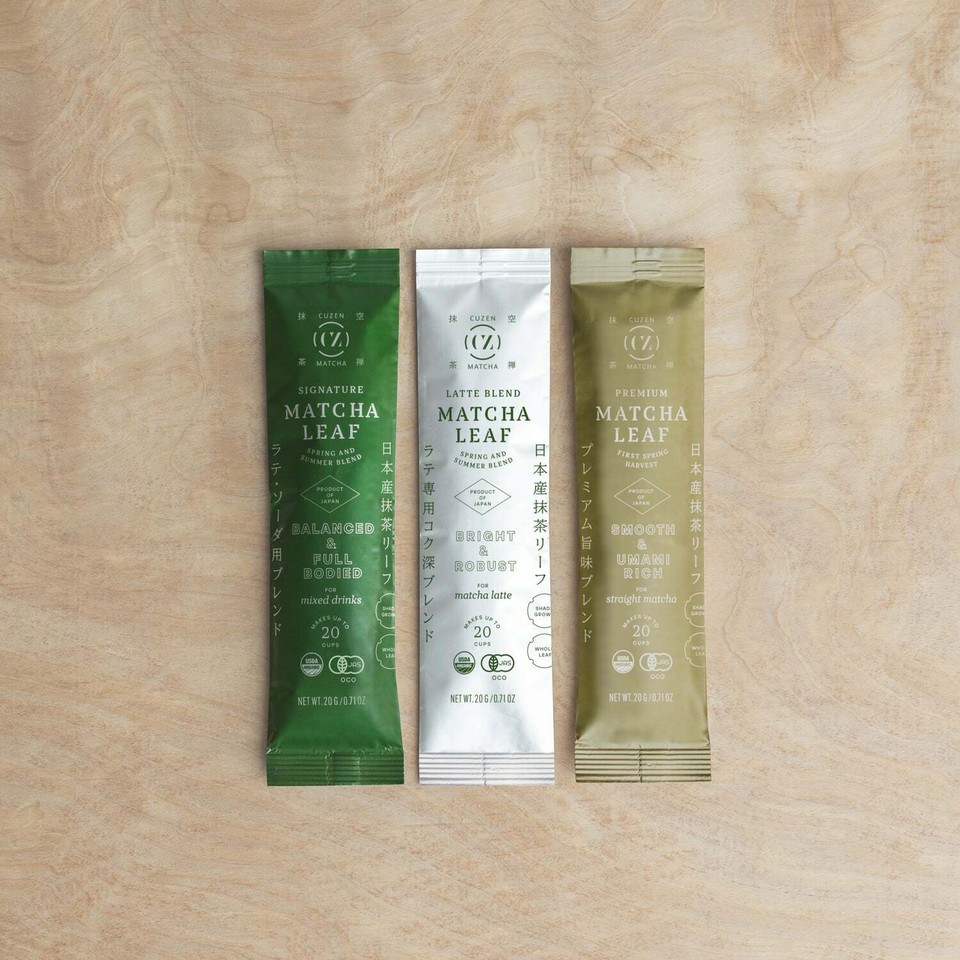 CUZEN MATCHA Matcha machine "Limited Gift set" Good Design Award Tea ...